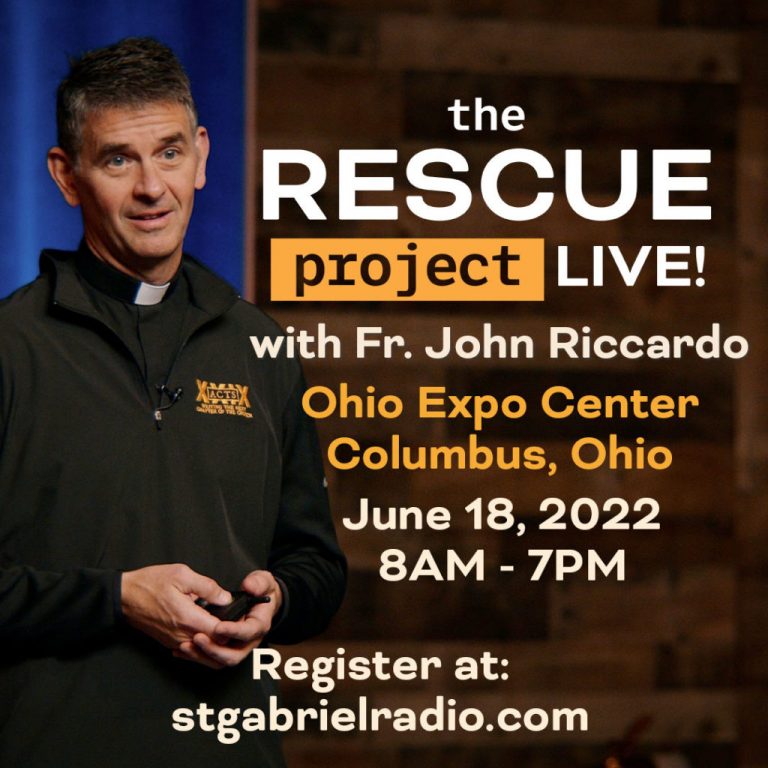 Rescue Project LIVE! | June 18 – Immaculate Conception Church