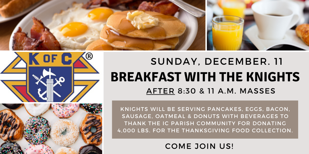 Breakfast with The Knights – Immaculate Conception Church
