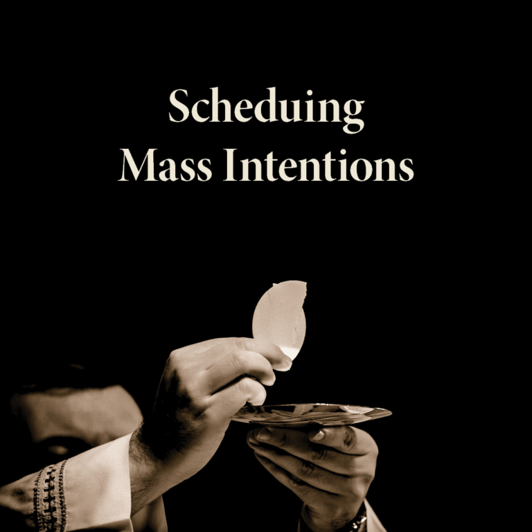 Mass Intentions – Immaculate Conception Church